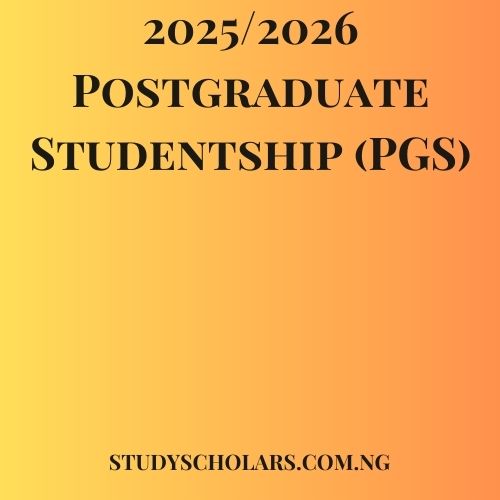 2025/2026 Postgraduate Studentship (PGS) - Study Scholars