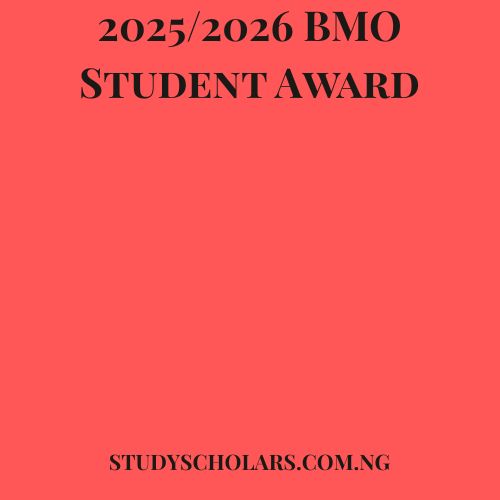 2025/2026 BMO Student Award - Study Scholars